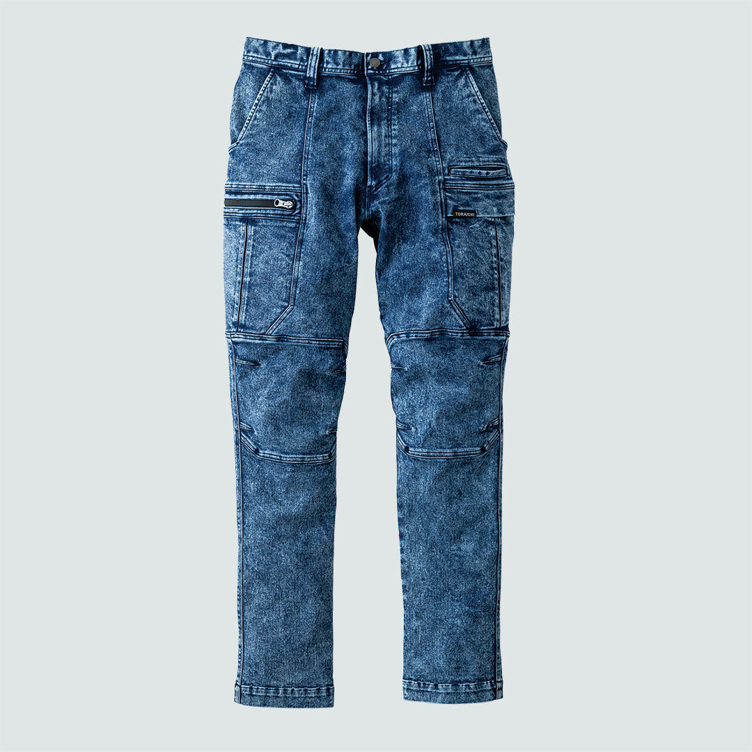 寅壱 8922-219 デニムカーゴパンツ 2024-25AW新作 — シザいもん