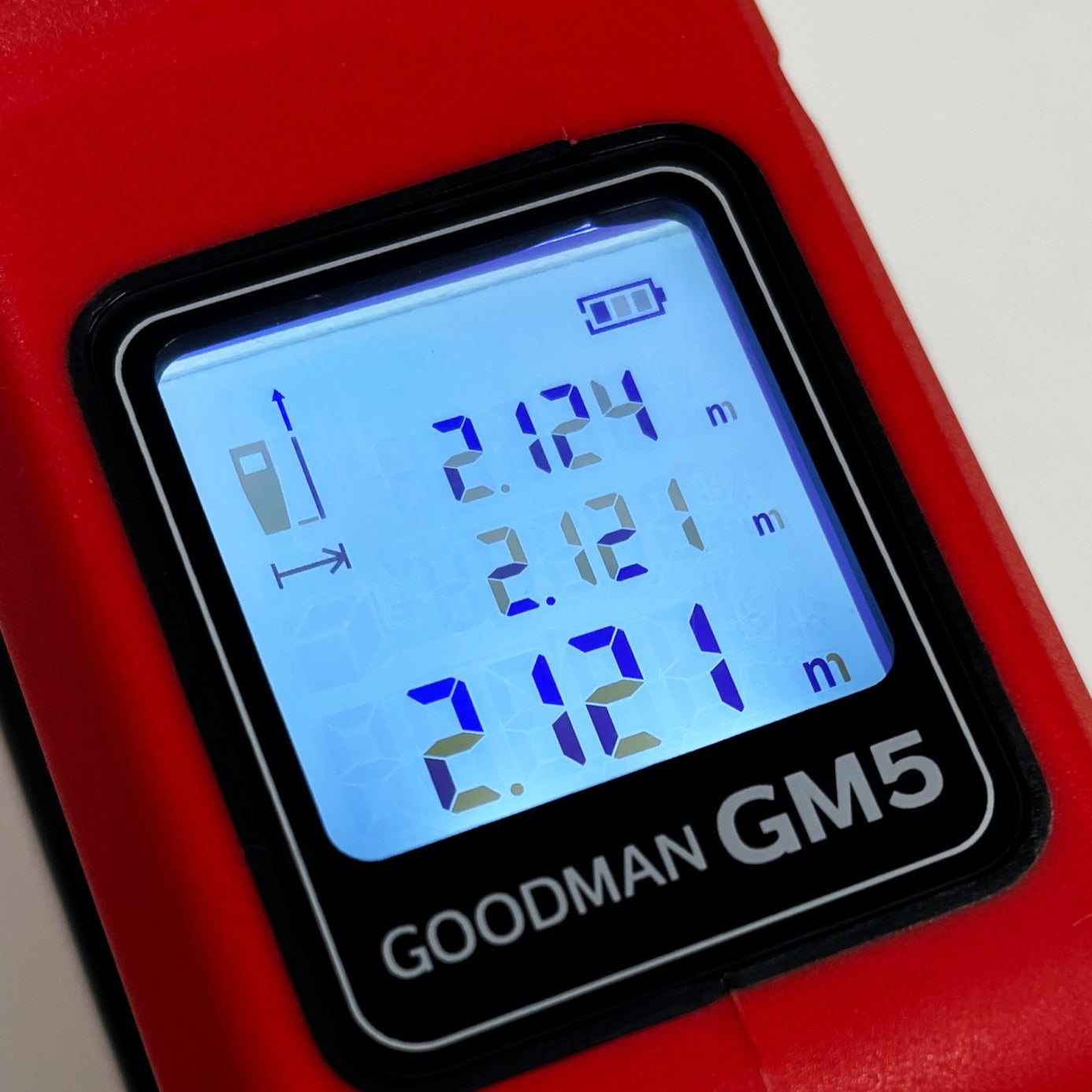 GM5 レーザー距離計付き巻尺 グッドマン — シザいもん